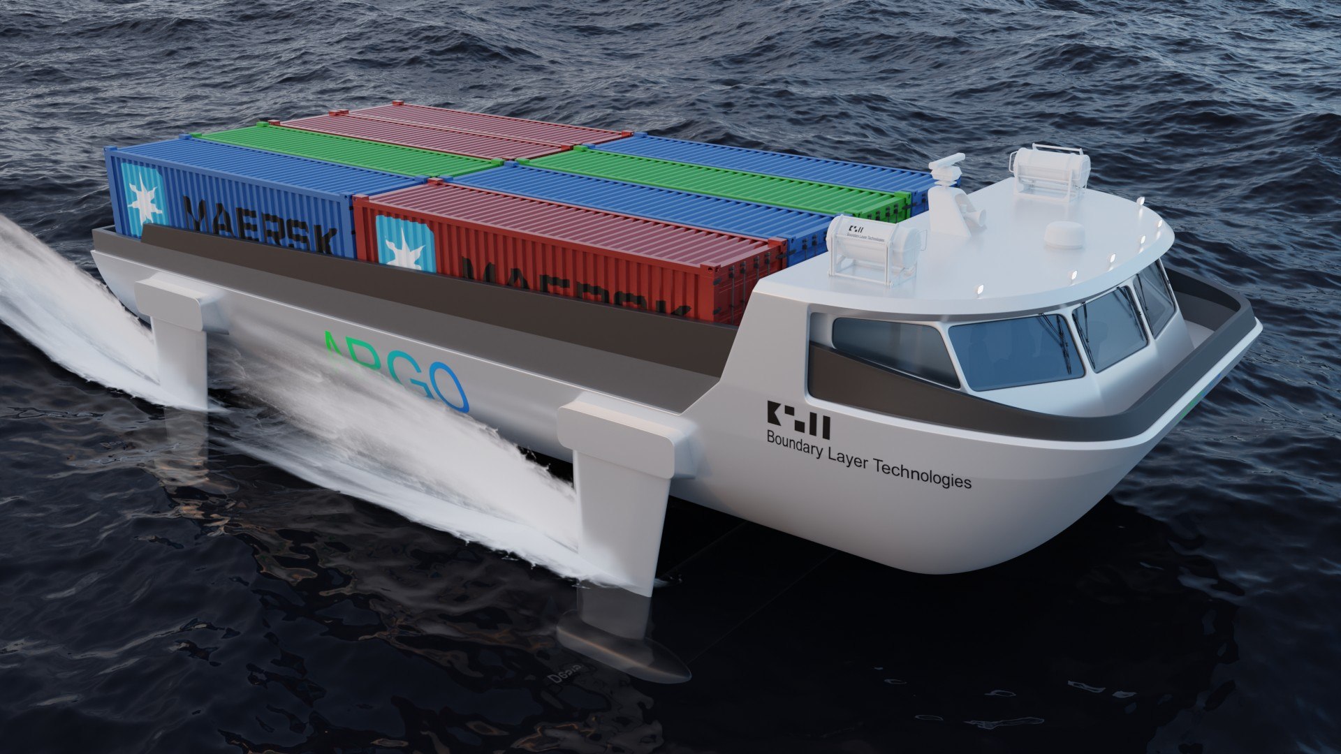 Hydrofoil cargo ship 3D 모델 - TurboSquid 2091320