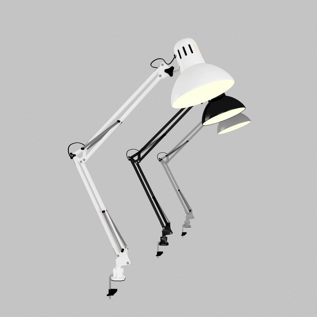 Desk lamp model - TurboSquid 1691553