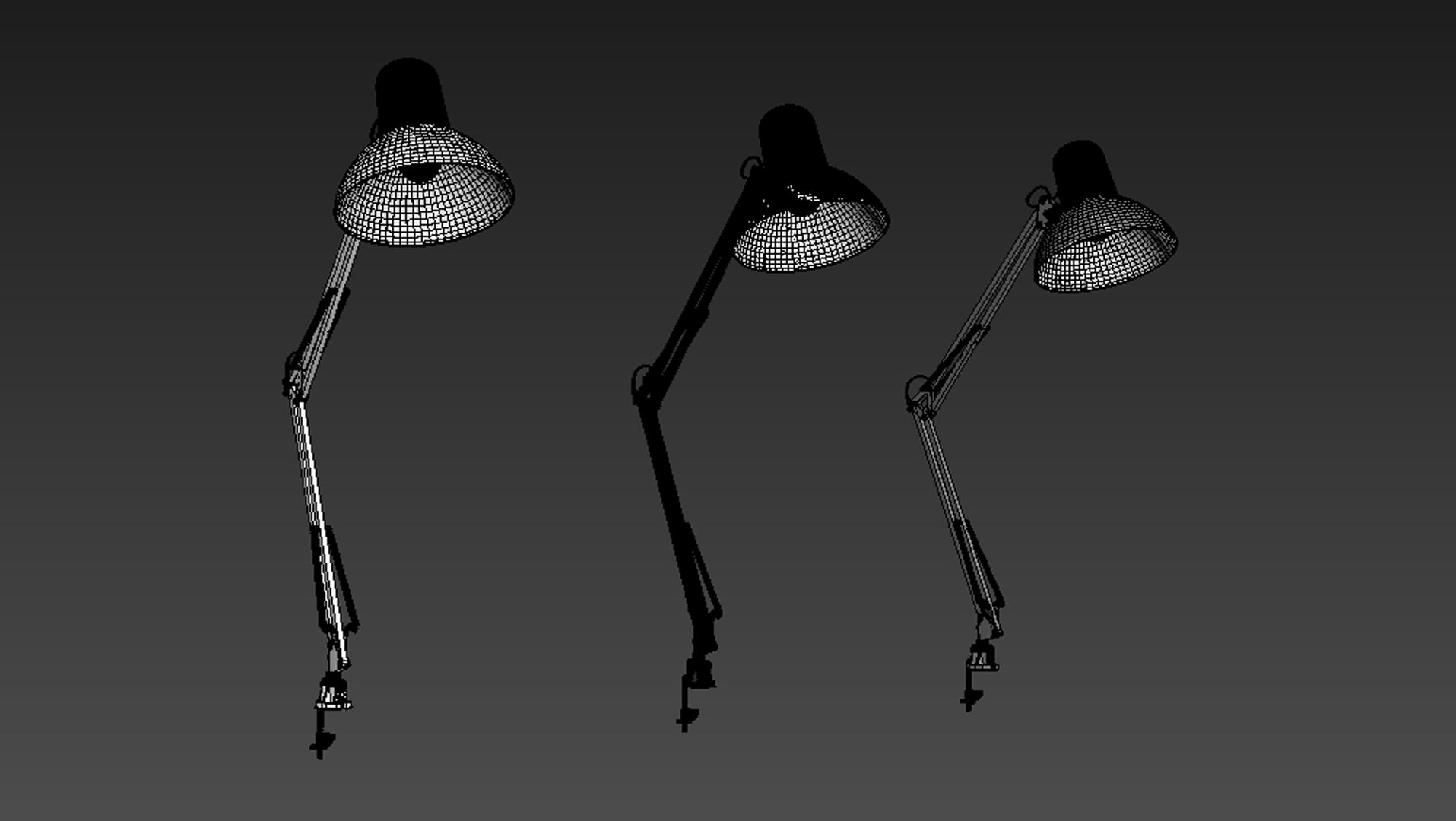 Desk lamp model - TurboSquid 1691553