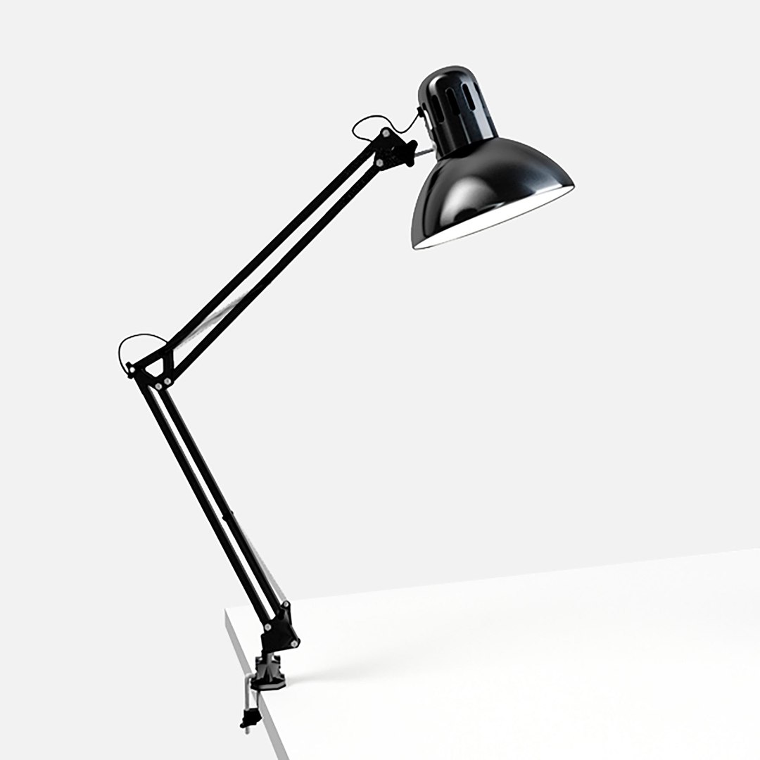 Desk lamp model - TurboSquid 1691553