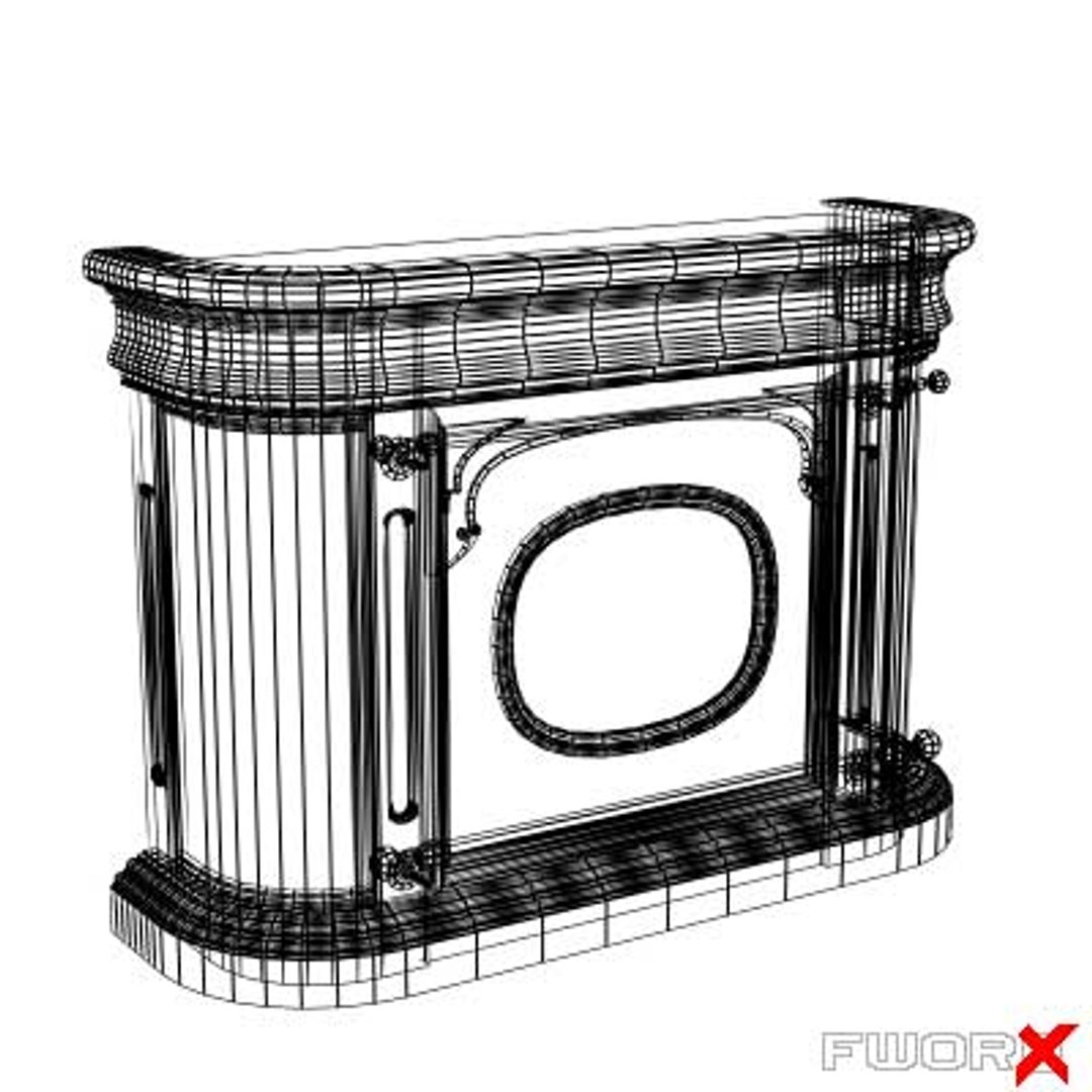 3d kitchen counter
