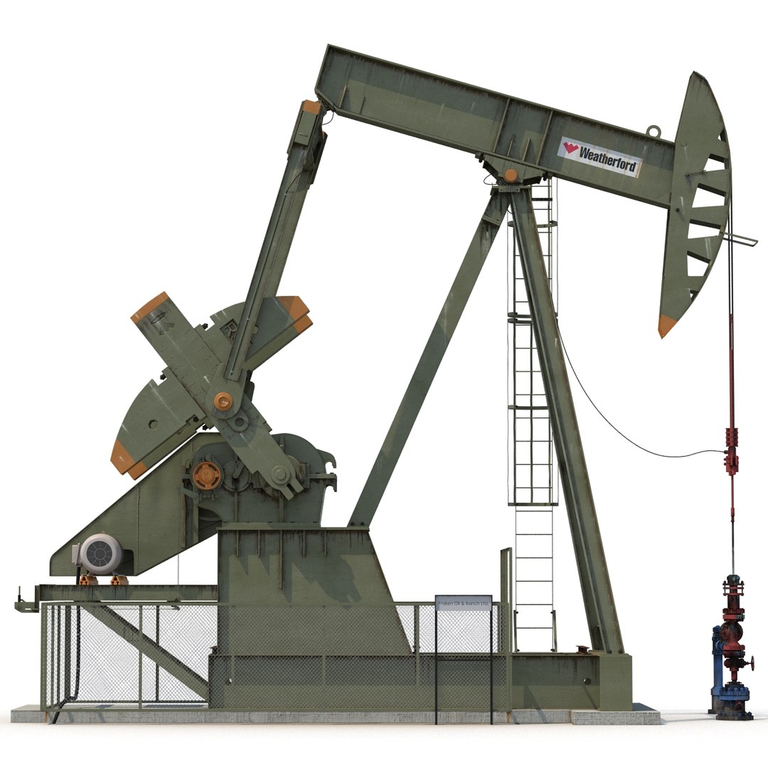 Oil Production Equipment 3D Model - TurboSquid 1183993
