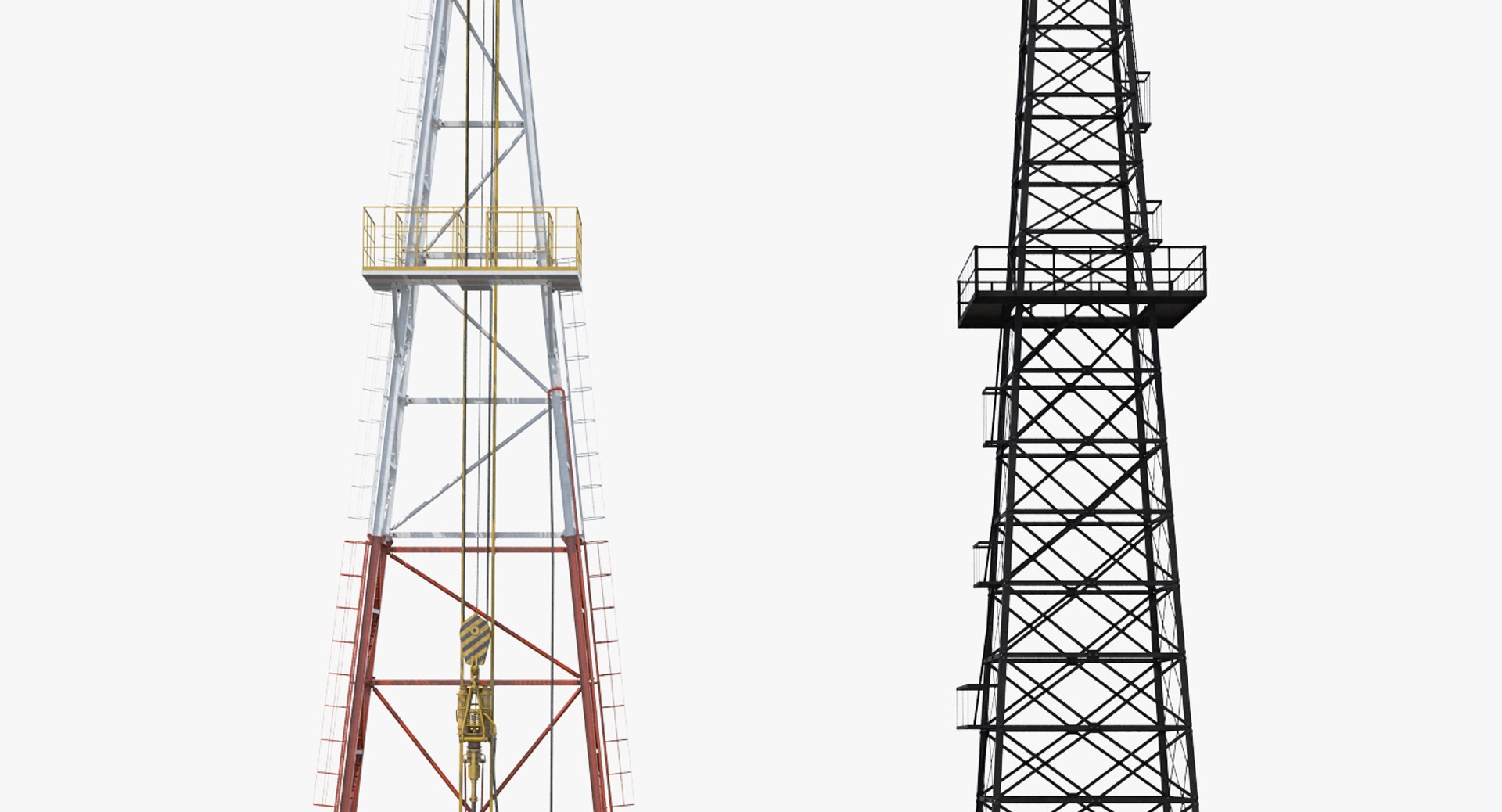 Oil production equipment 3D model - TurboSquid 1183993