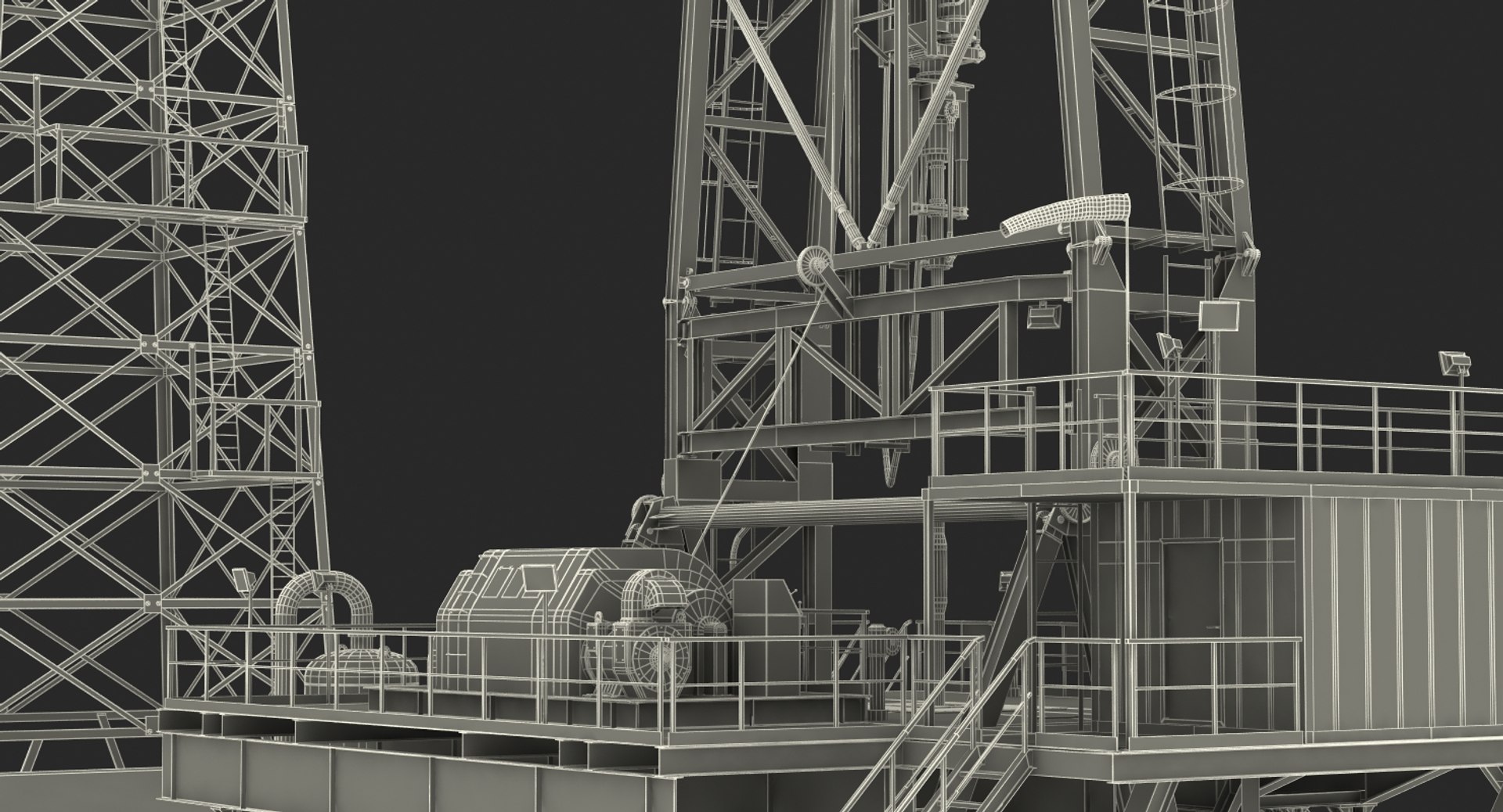 Oil Production Equipment 3D Model - TurboSquid 1183993