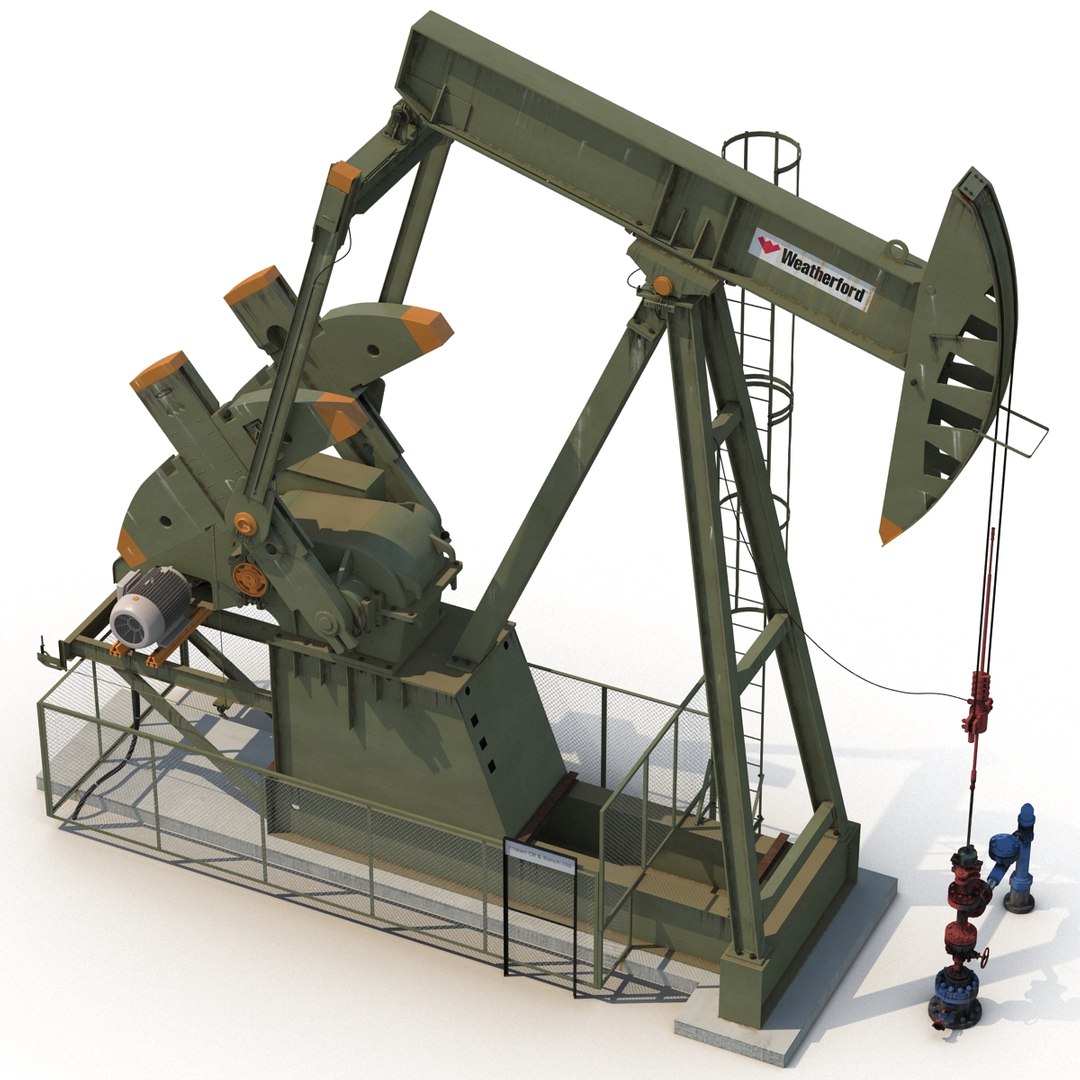 Oil Production Equipment 3D Model - TurboSquid 1183993