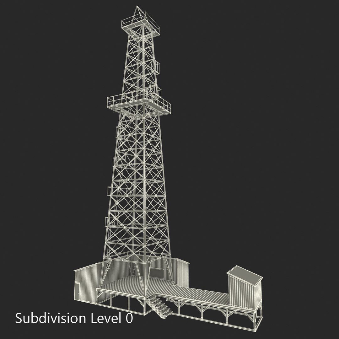 Oil Production Equipment 3D Model - TurboSquid 1183993