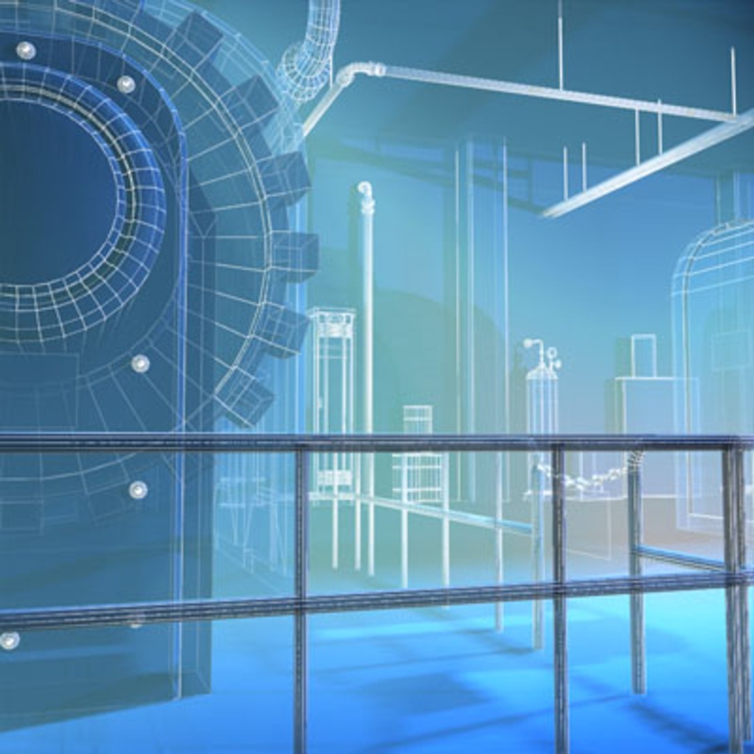 3d Generator Stage Set 01 Model