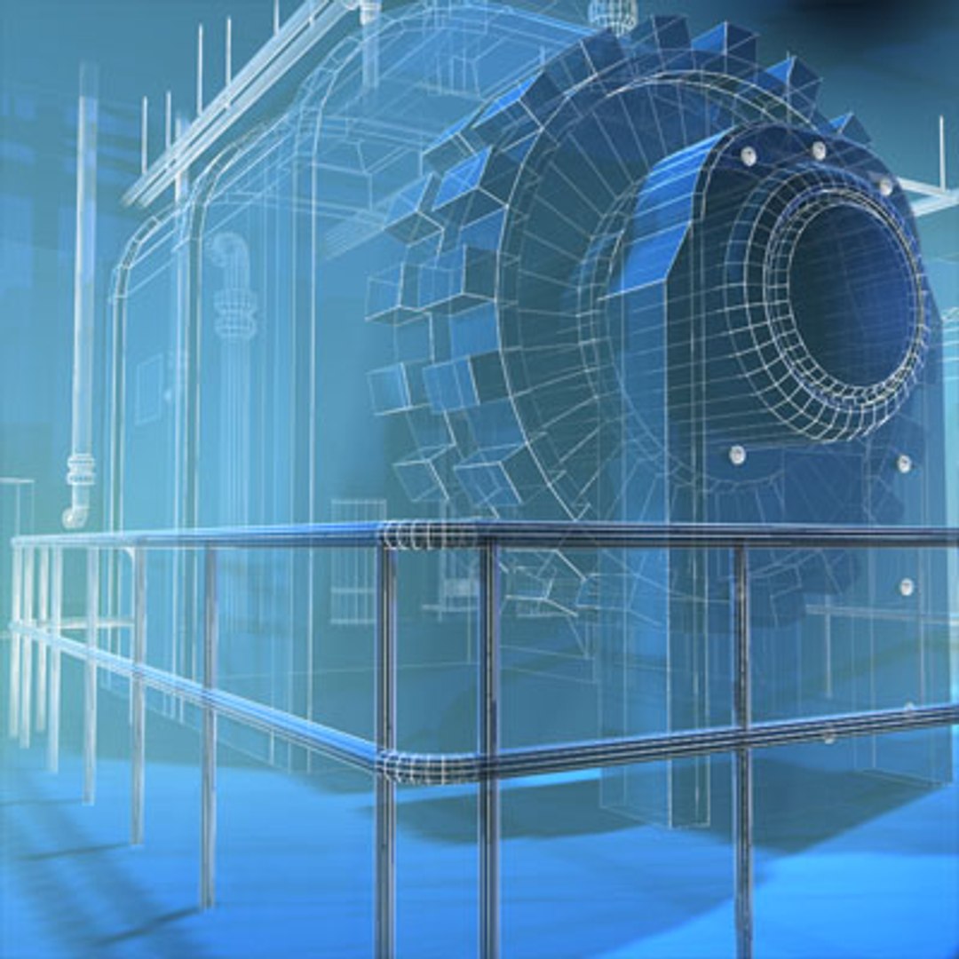 3d Generator Stage Set 01 Model