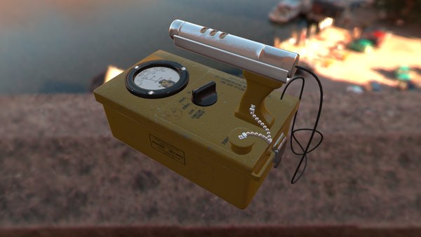 cdv-700m geiger counter 3d model