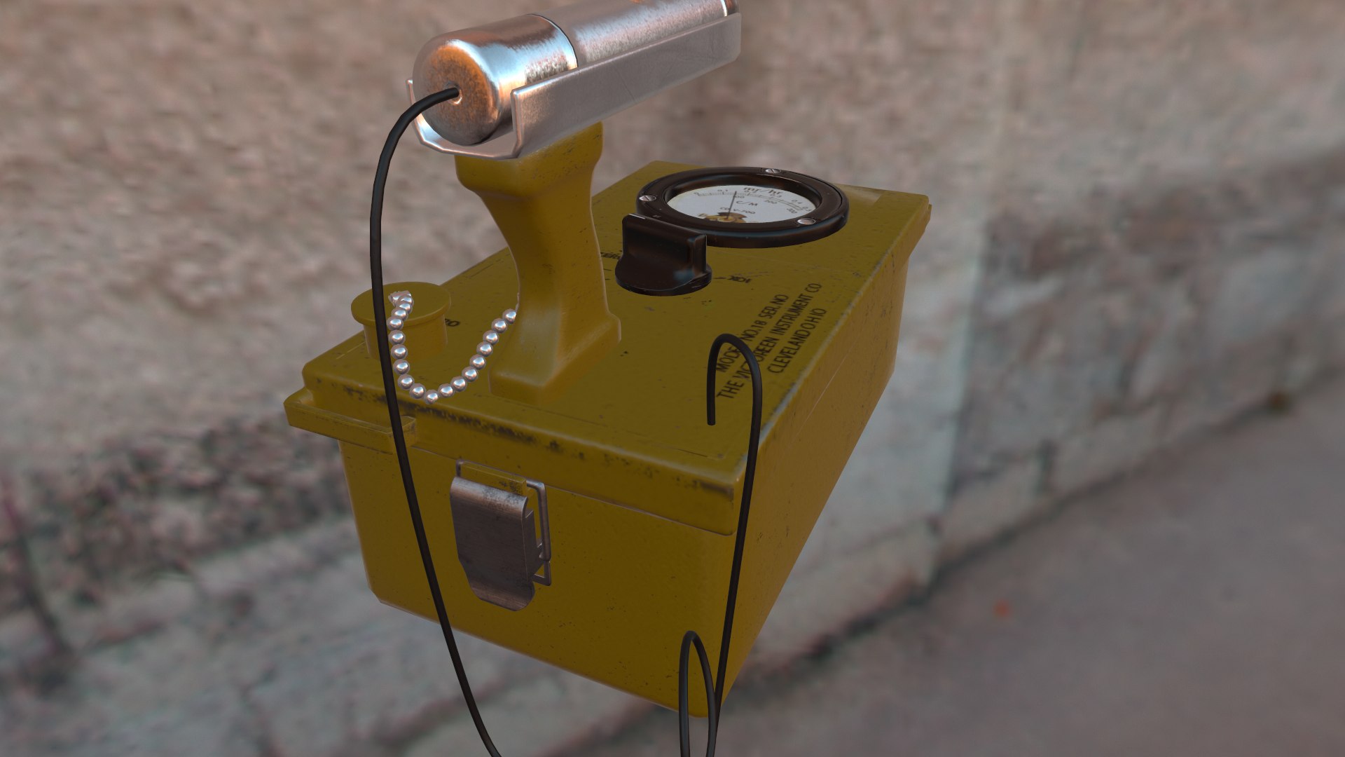 Cdv-700m Geiger Counter 3d Model