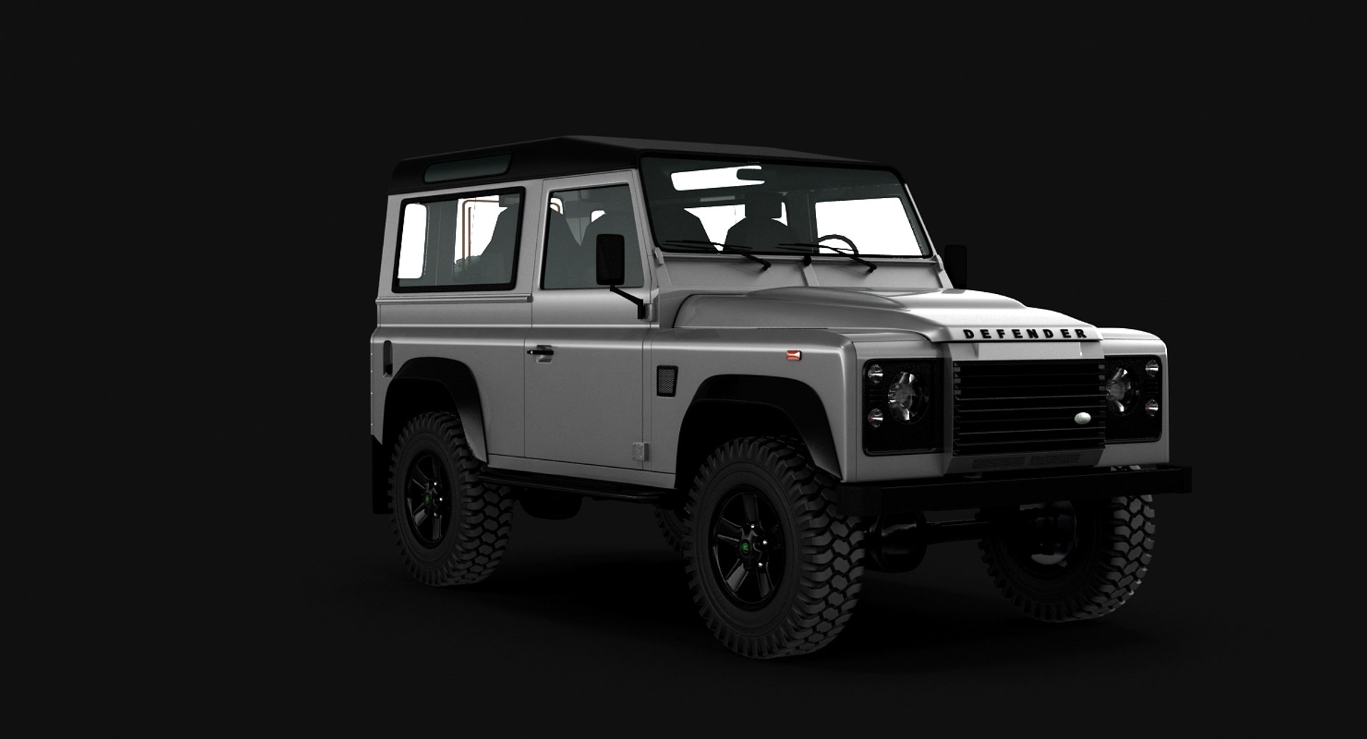3D Model Ladn Rover Series III And Defender Short Wheel Base Collection ...