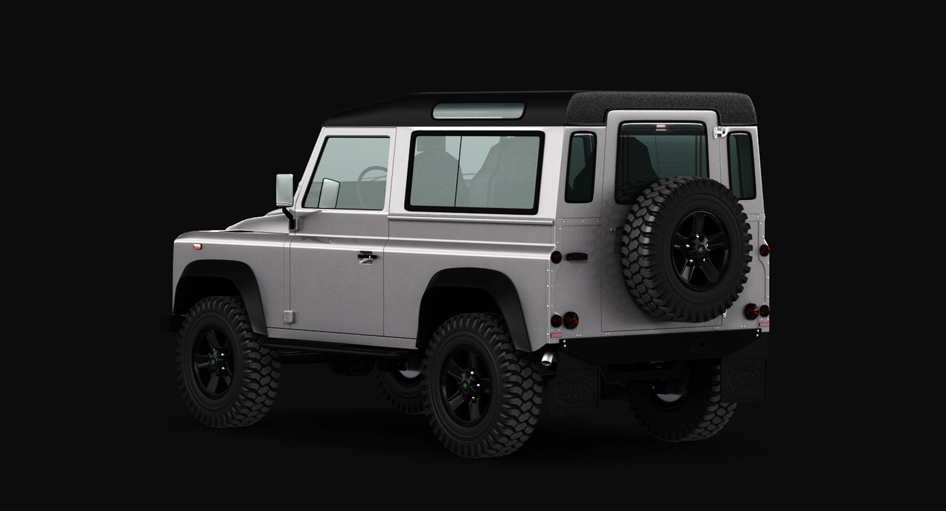 3D Model Ladn Rover Series III And Defender Short Wheel Base Collection ...