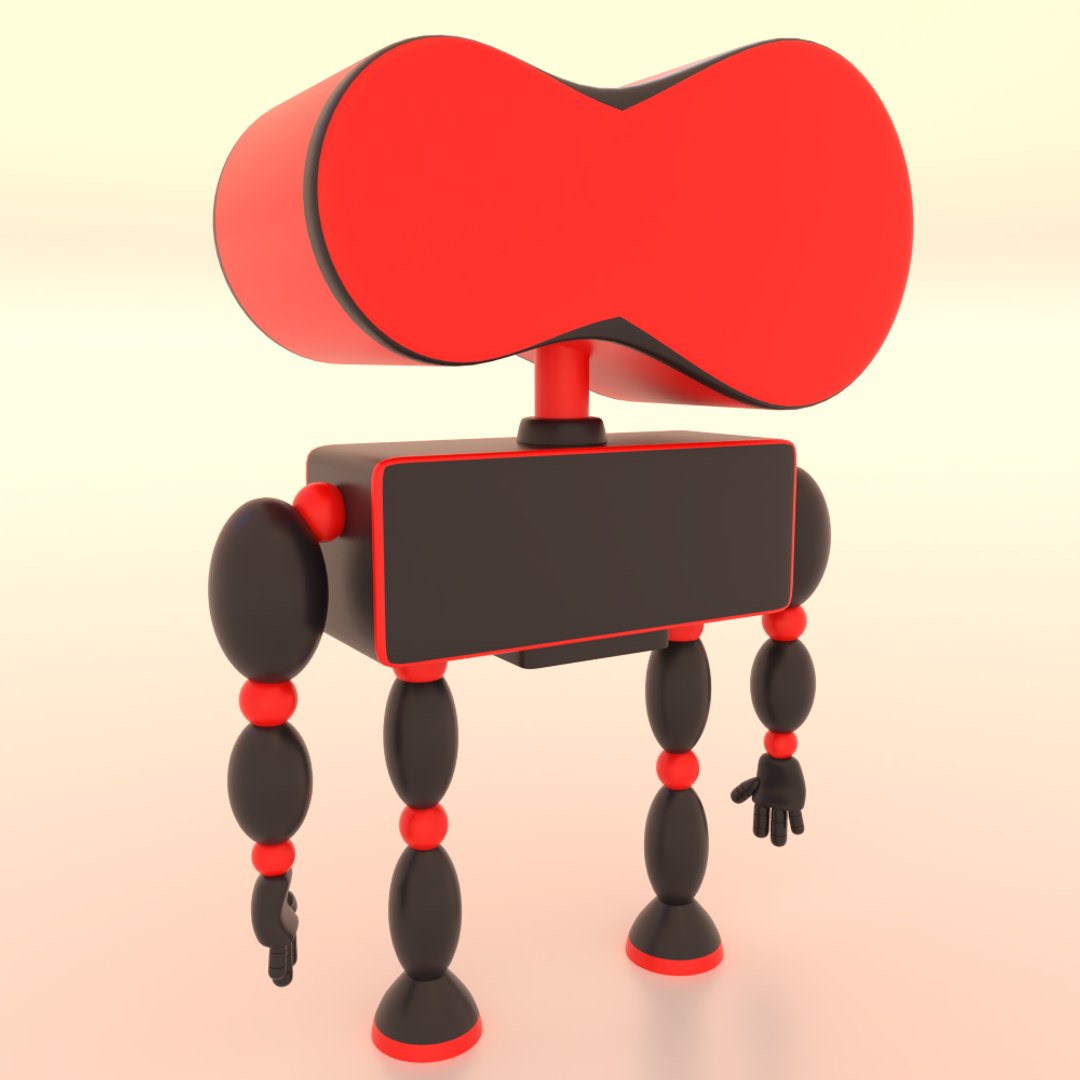 Toy Robot 008 3D Model - TurboSquid 1524873