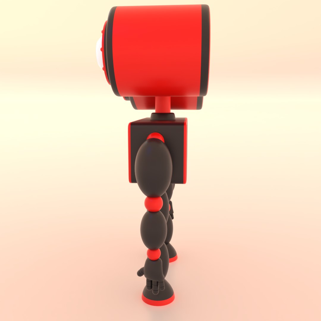 Toy Robot 008 3D Model - TurboSquid 1524873