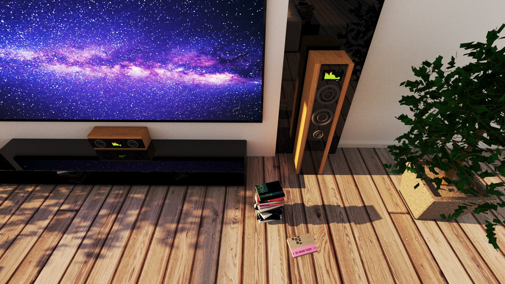 3D model 4 room living - TurboSquid 1678716