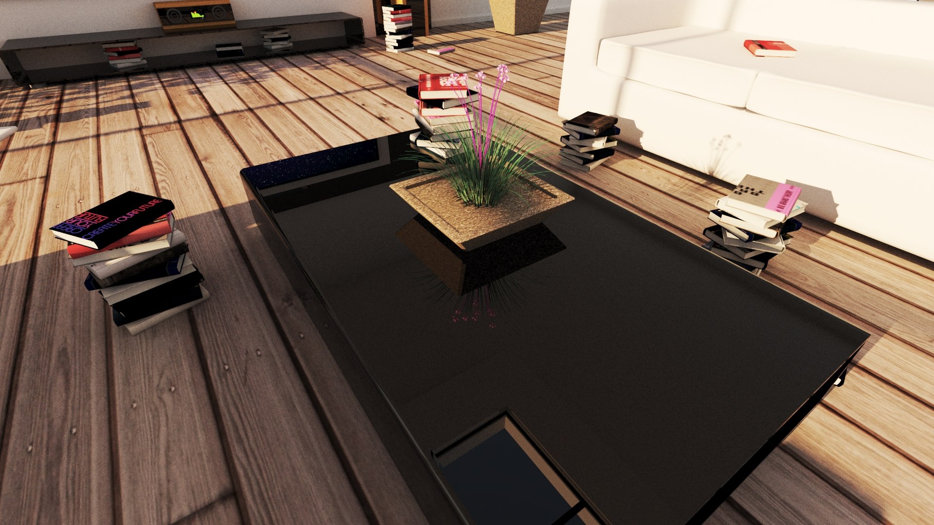 3D model 4 room living - TurboSquid 1678716