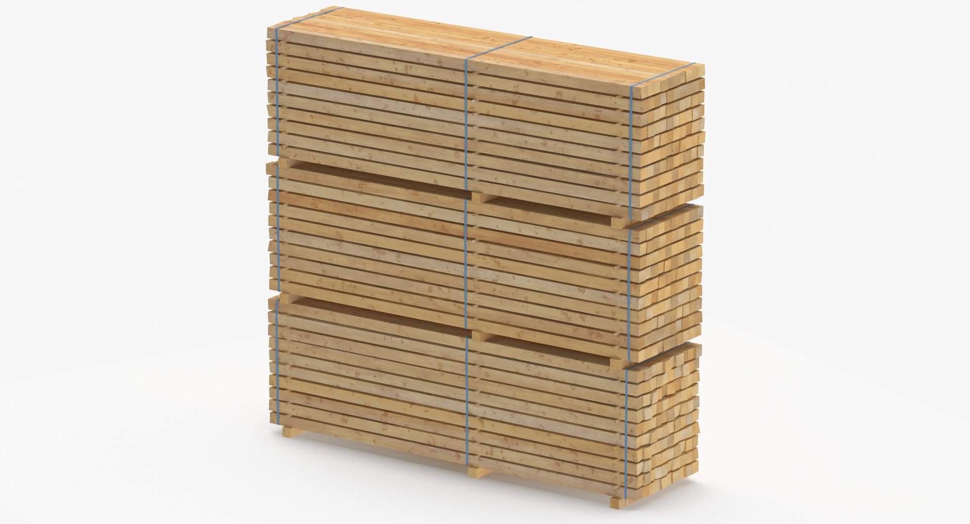 Cargo Timber Long Single and Stacked 3D model - TurboSquid 1969461