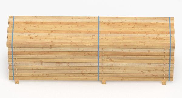 Cargo Timber Long Single and Stacked 3D model - TurboSquid 1969461