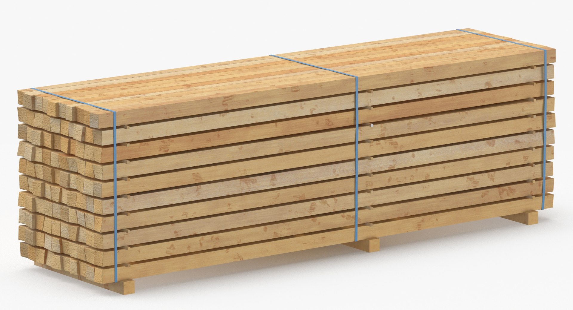 Cargo Timber Long Single And Stacked 3D Model - TurboSquid 1969461