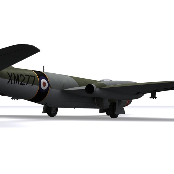 english electric canberra bomber 3ds