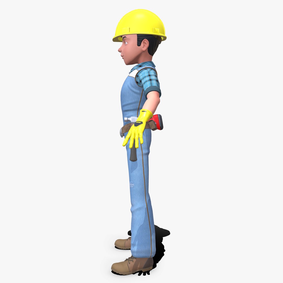 Builder 3D model - TurboSquid 2044063