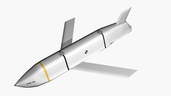 modelo 3d Low Poly AGM 158 JASSM - TurboSquid 549932