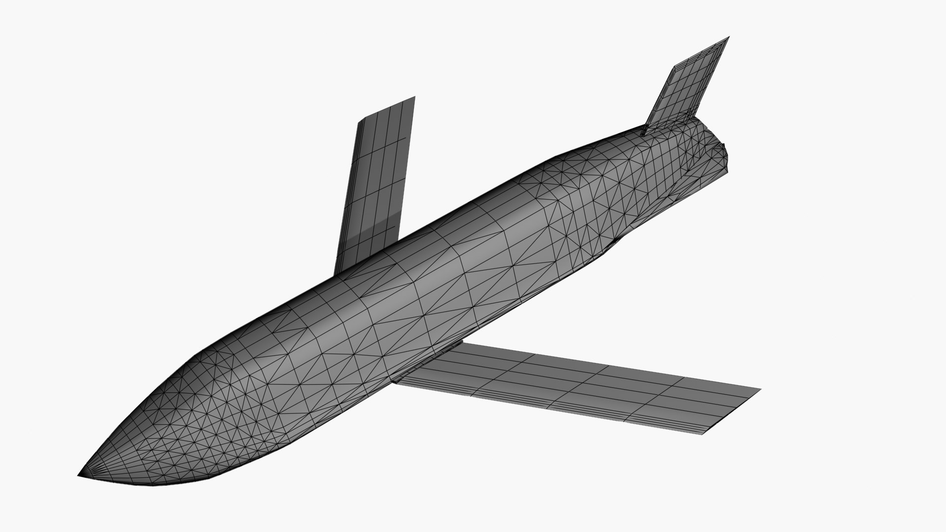Jassm Missile 3d Model