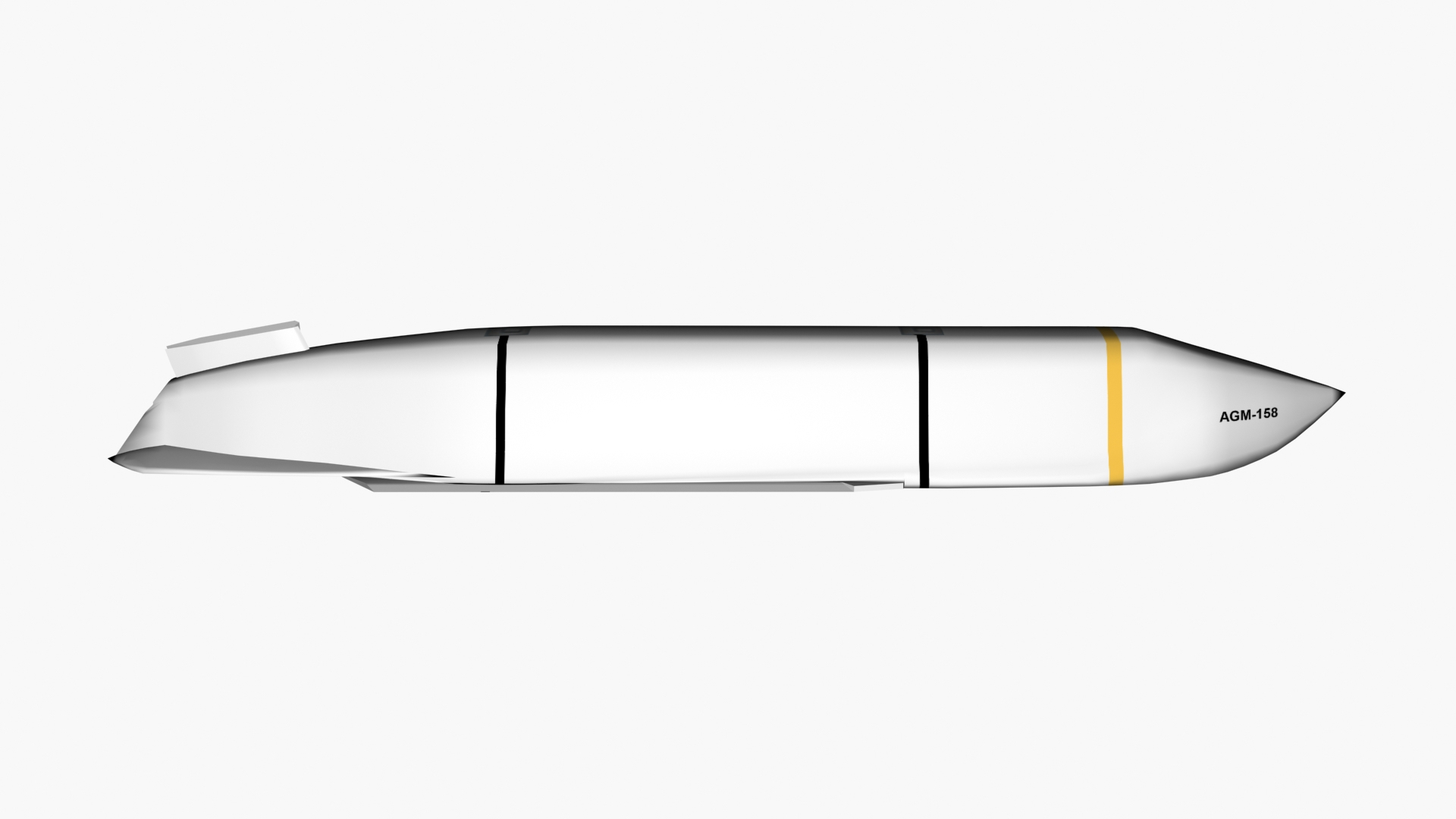Jassm Missile 3d Model