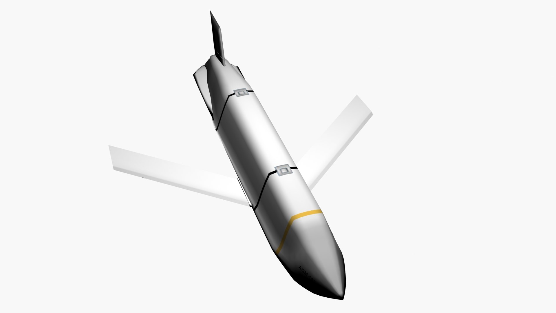 Jassm Missile 3d Model