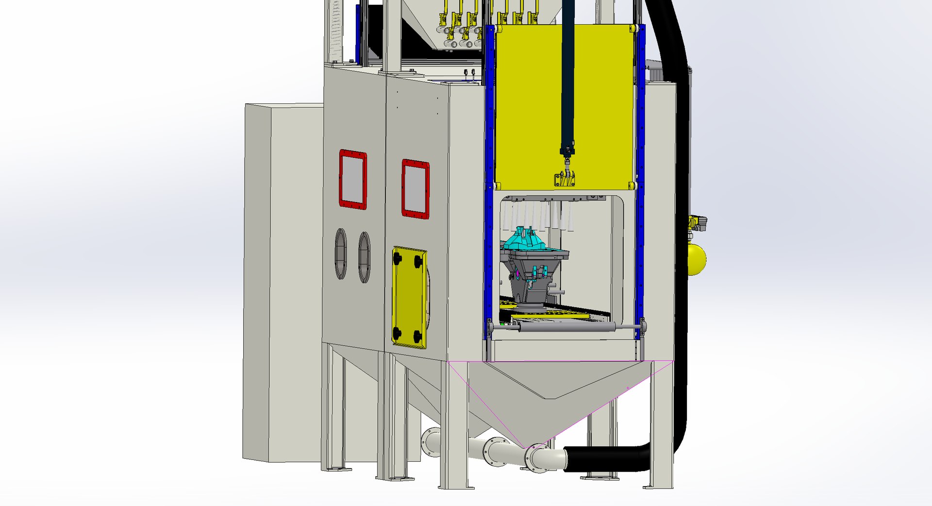 Sand blasting equipment 3D model - TurboSquid 1999674