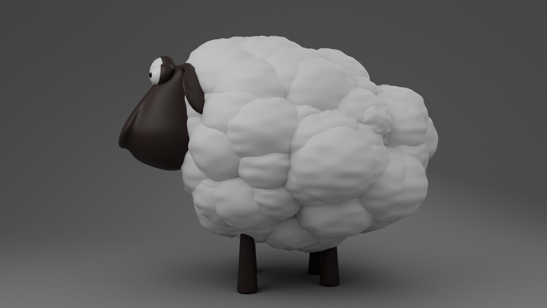 Funny Sheep 3D - TurboSquid 2187227