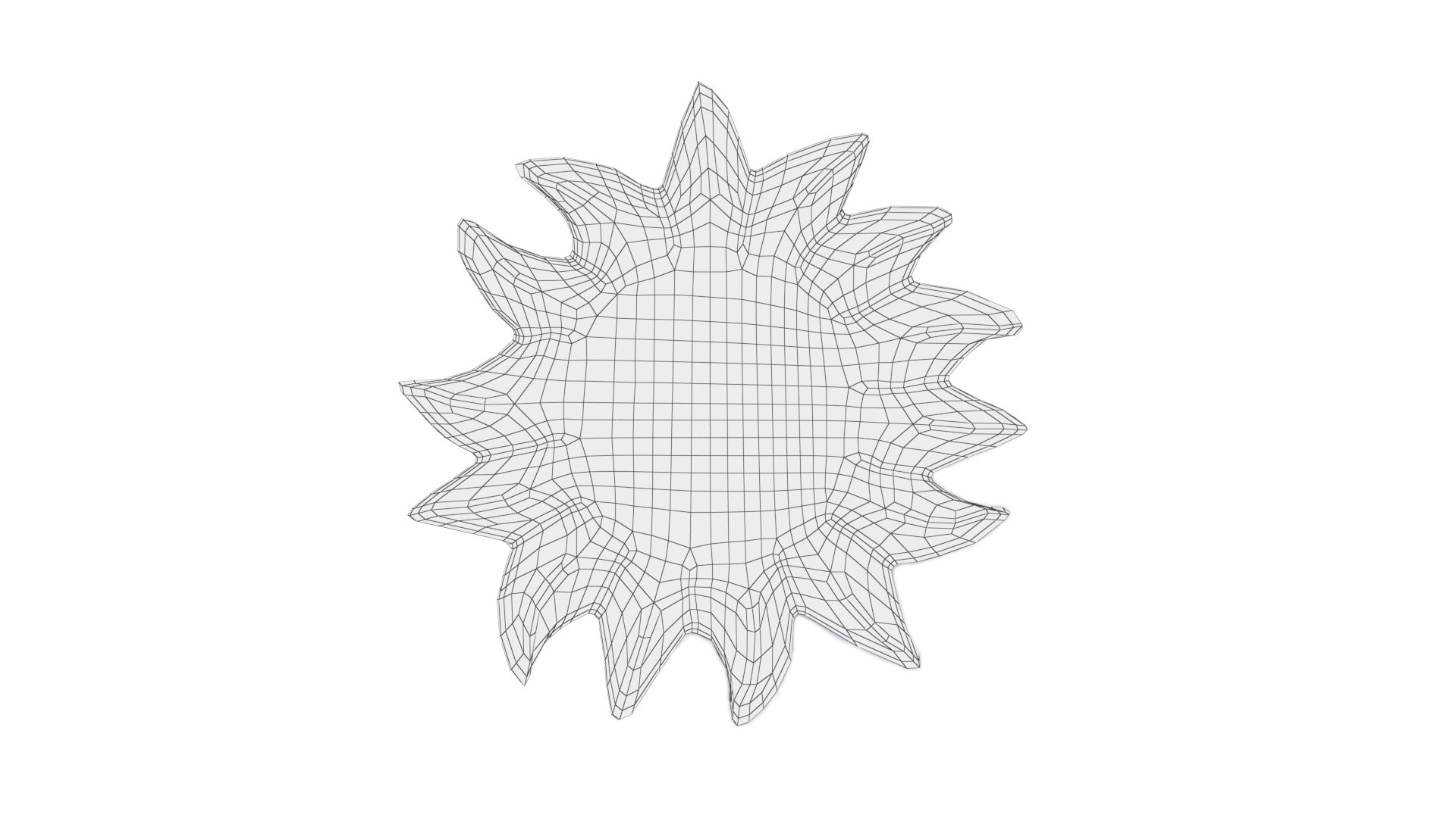 3D Terracotta Sunface Model - TurboSquid 1883566