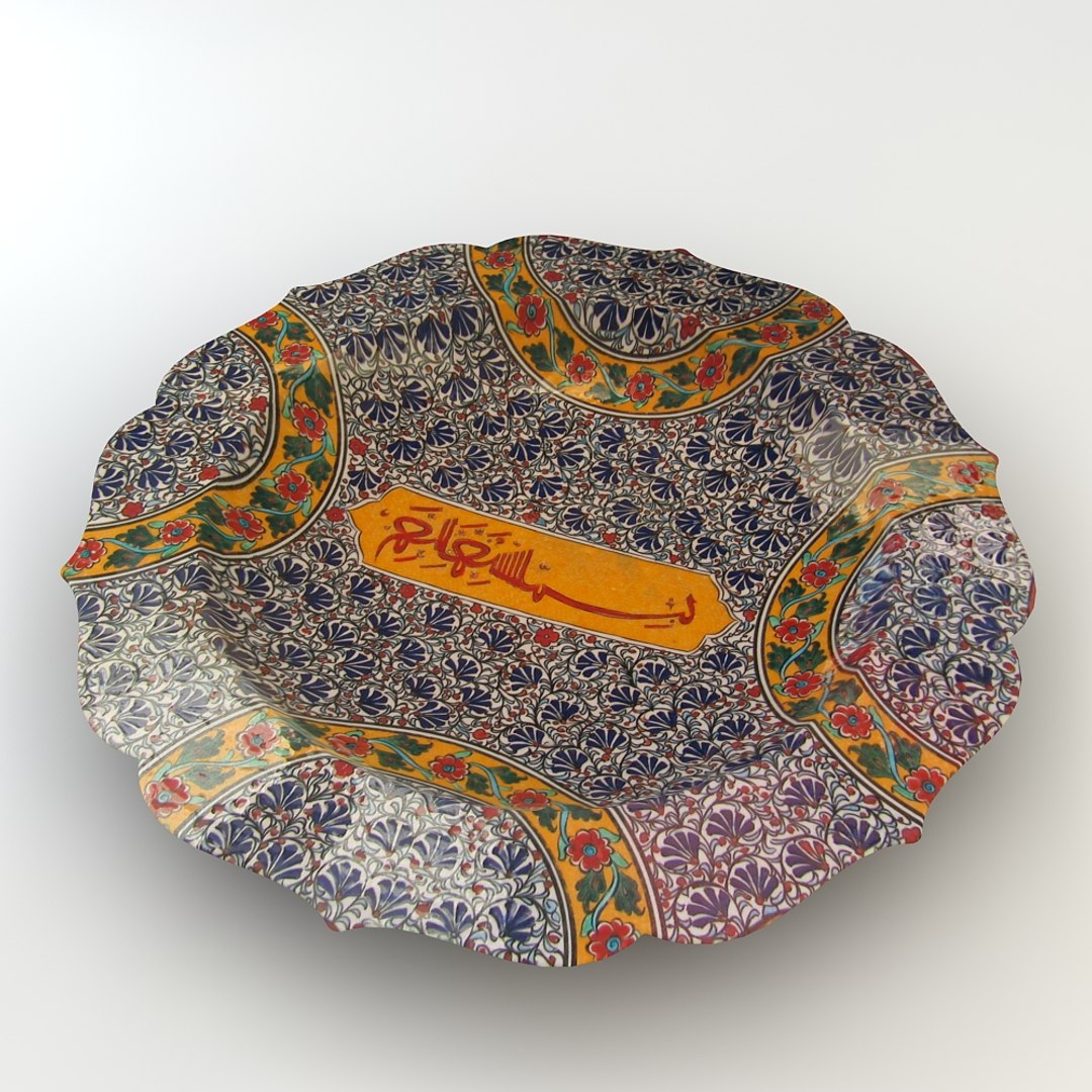 3d Model Traditional Hand Bowl