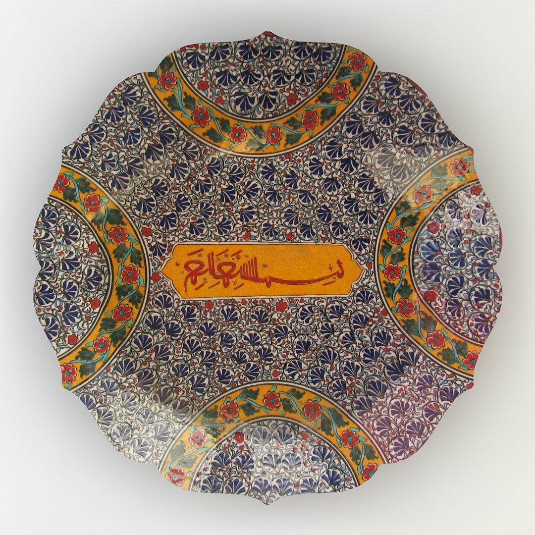 3d Model Traditional Hand Bowl