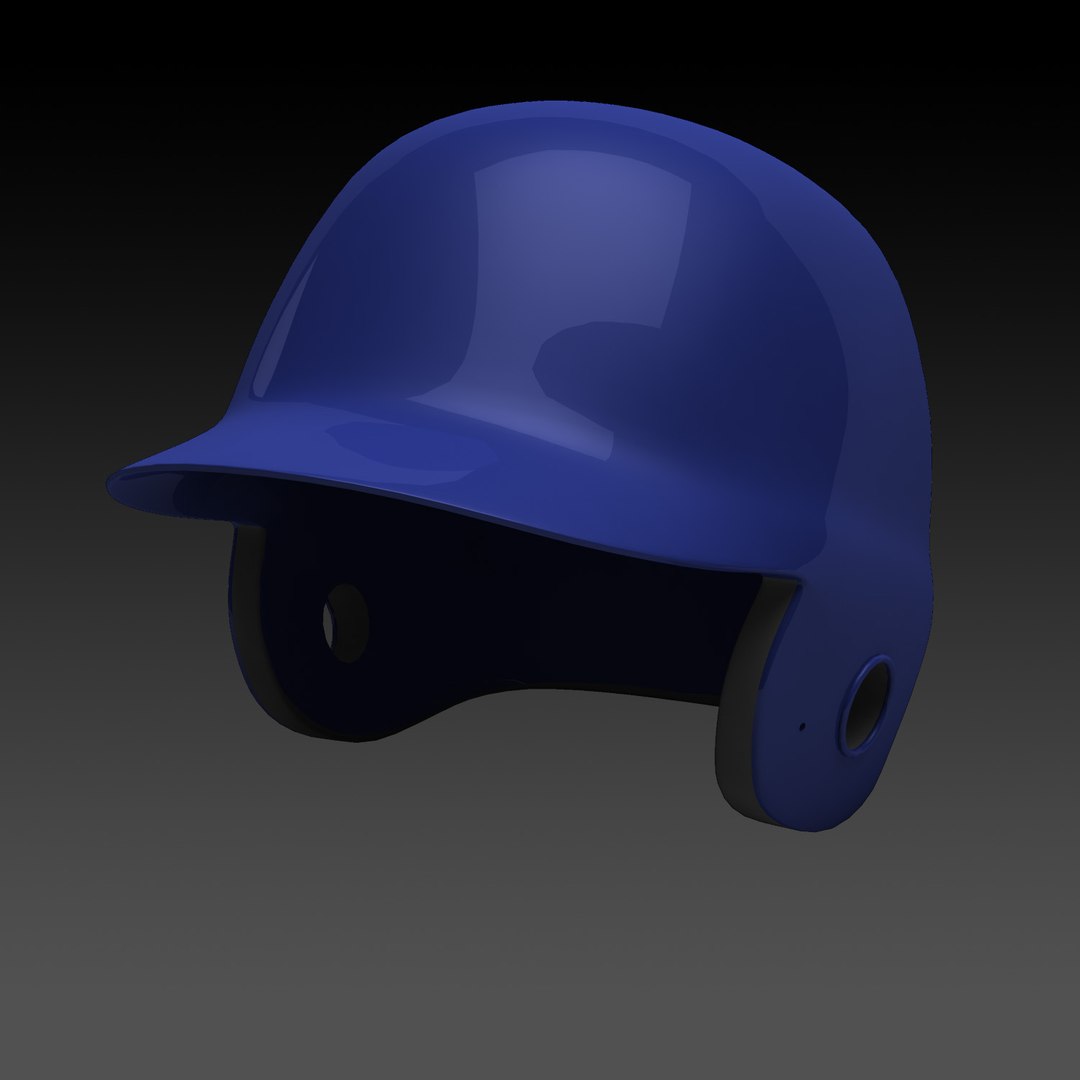 Baseball Batting Helmet 3d Model