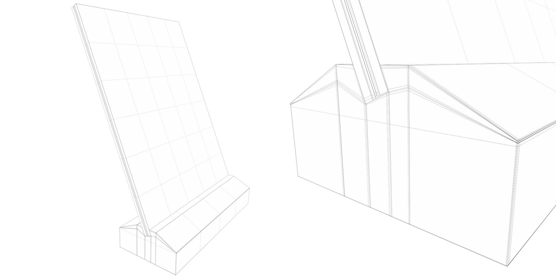 Table Tent Template 6 3D Model - TurboSquid 1431786