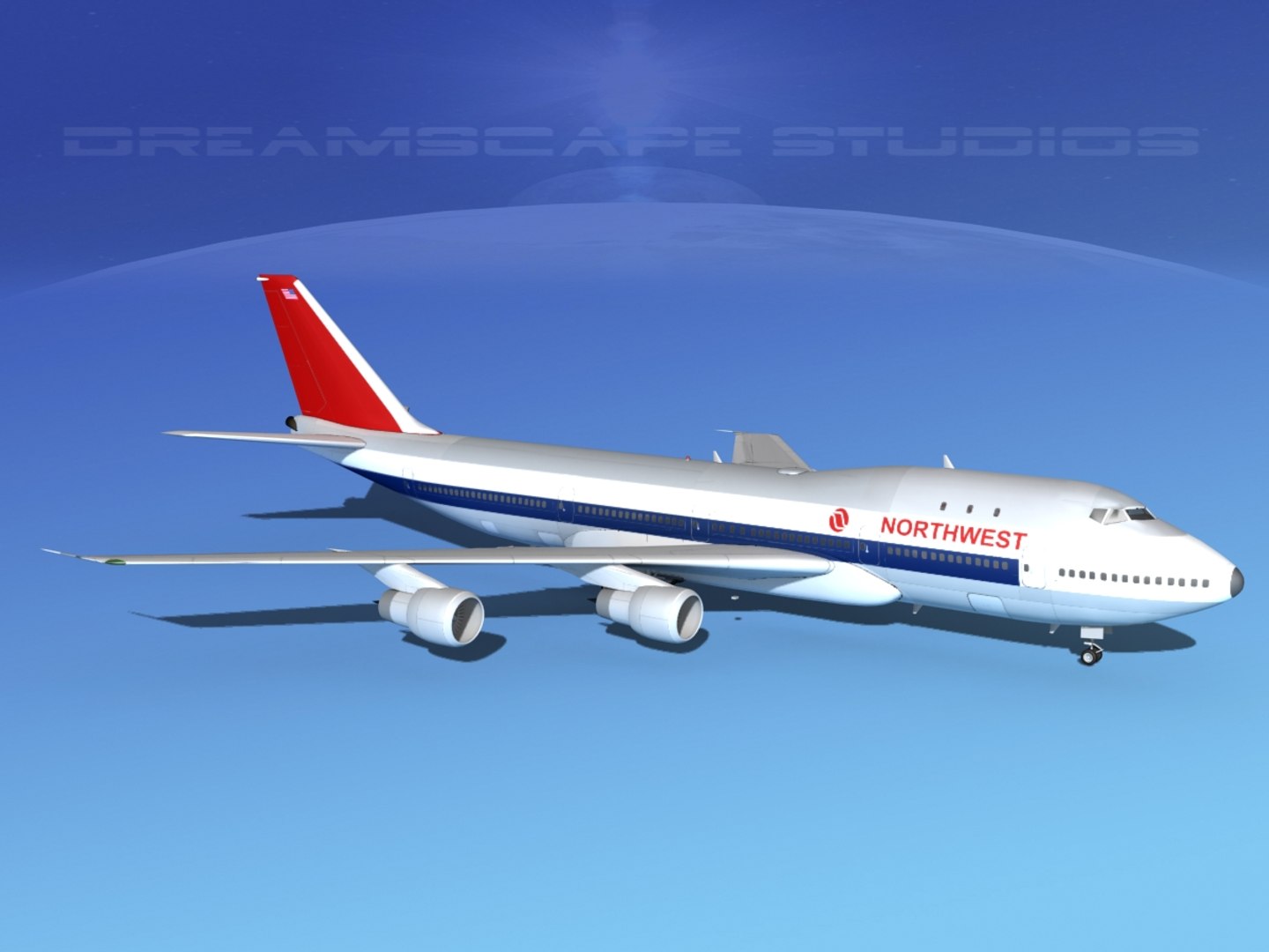 Max 747-100 Boeing 747