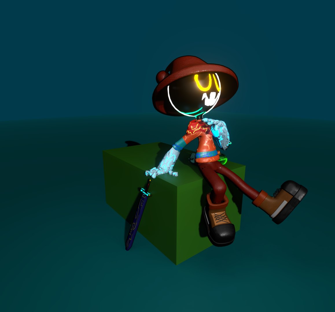 Free 3D Model Shadow Character 1 The Adventurer - TurboSquid 1974017