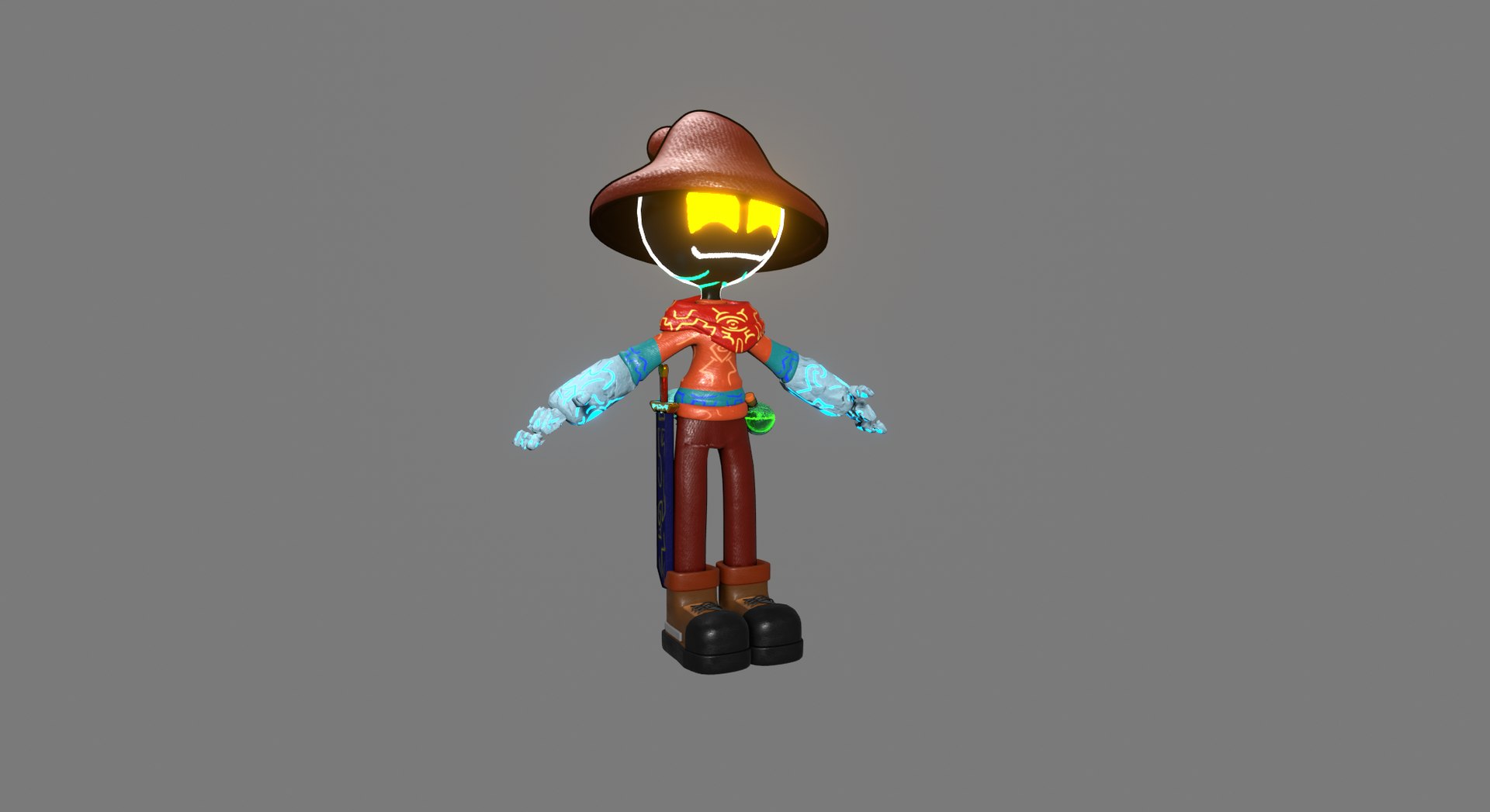 Free 3D Model Shadow Character 1 The Adventurer - TurboSquid 1974017