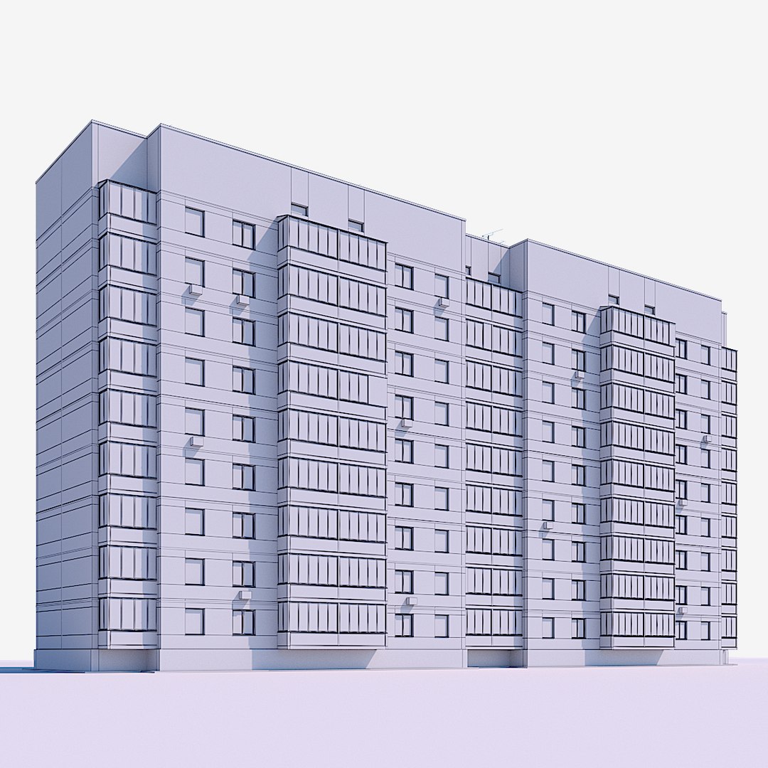 Soviet House Model - TurboSquid 1466318