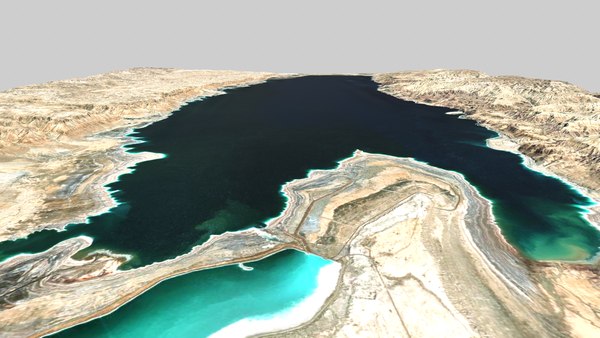 3D The Dead Sea Israel Jordan model - TurboSquid 1963728