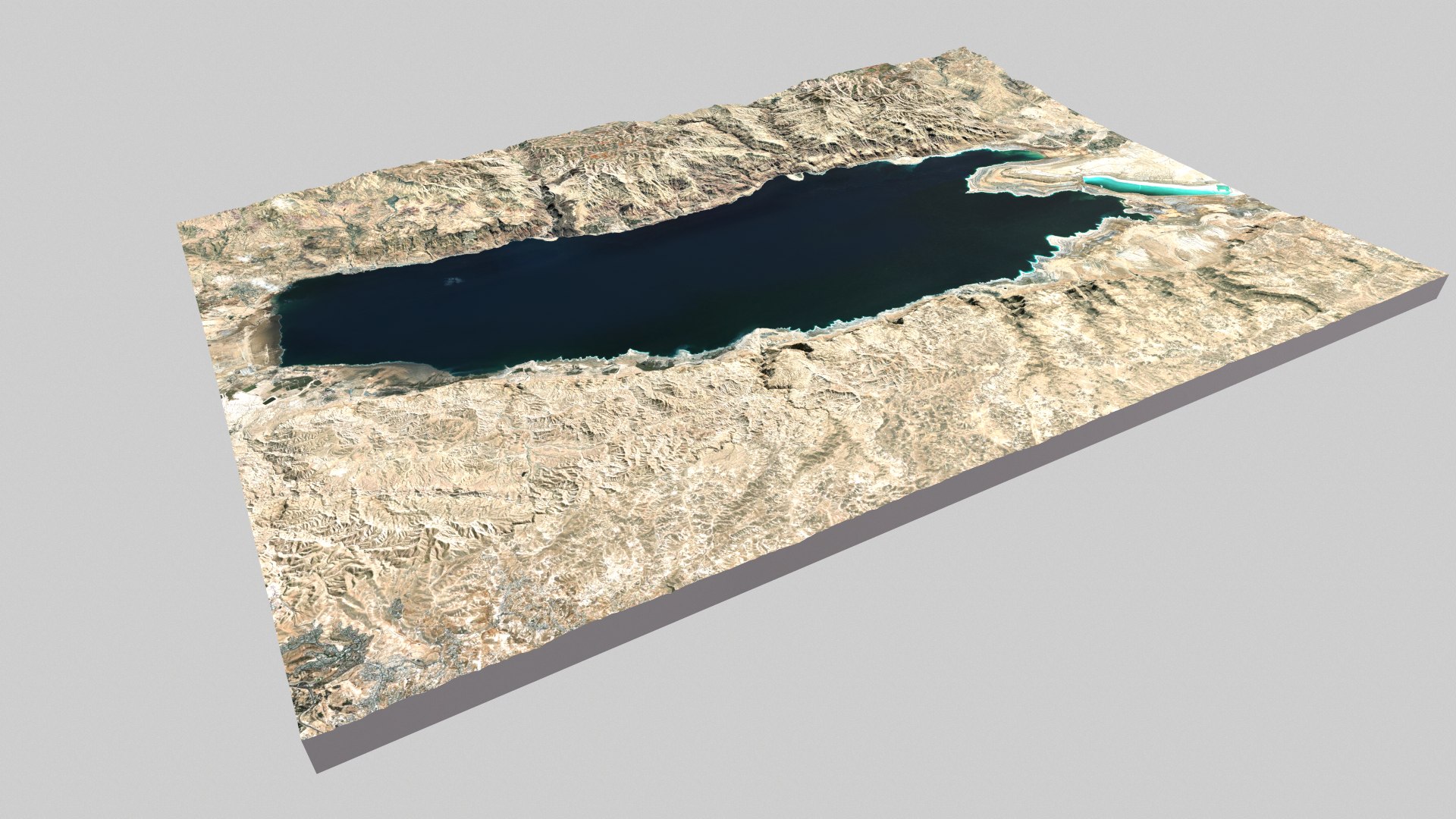 3D The Dead Sea Israel Jordan Model - TurboSquid 1963728