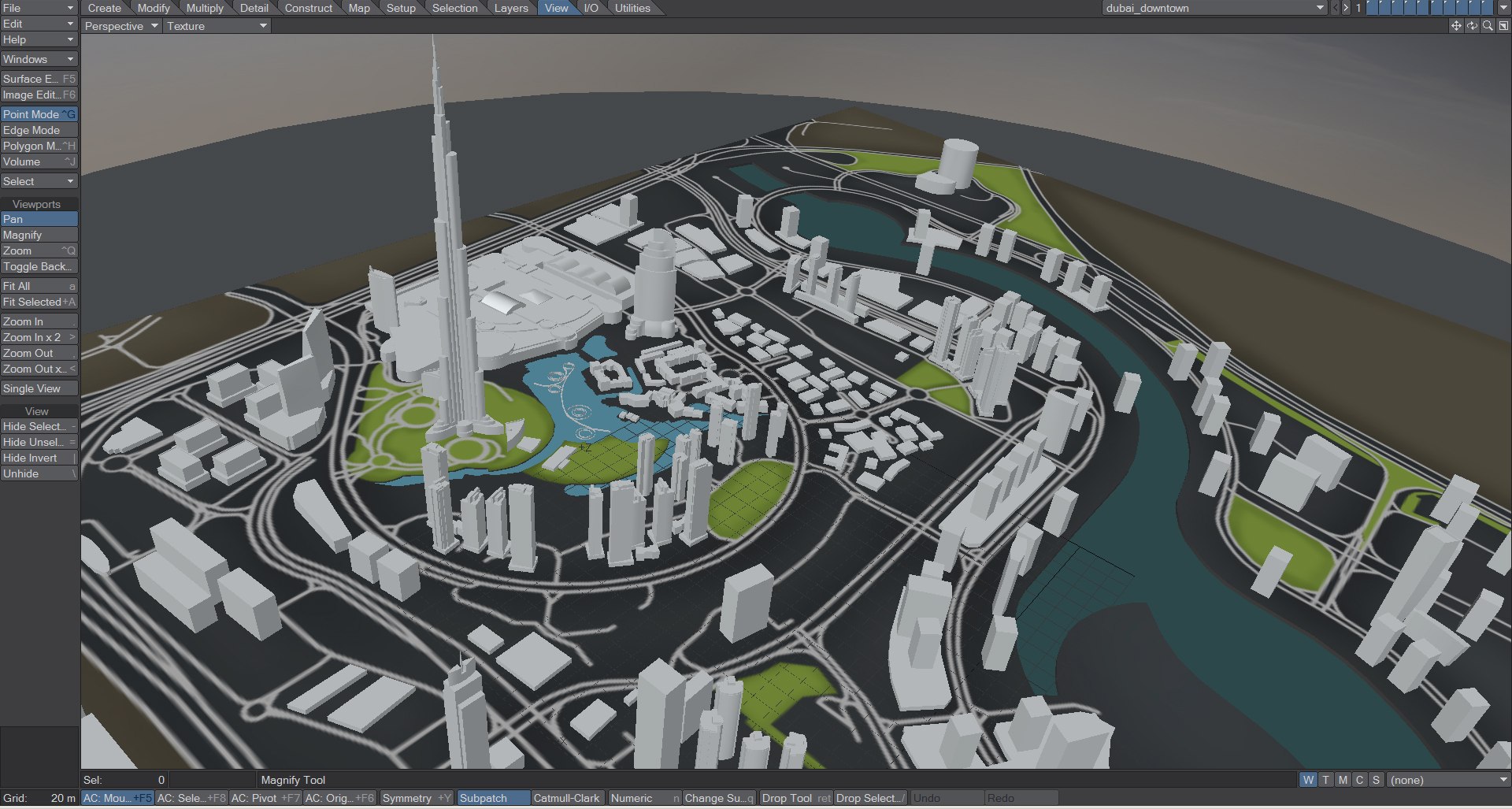3d Model Dubai City