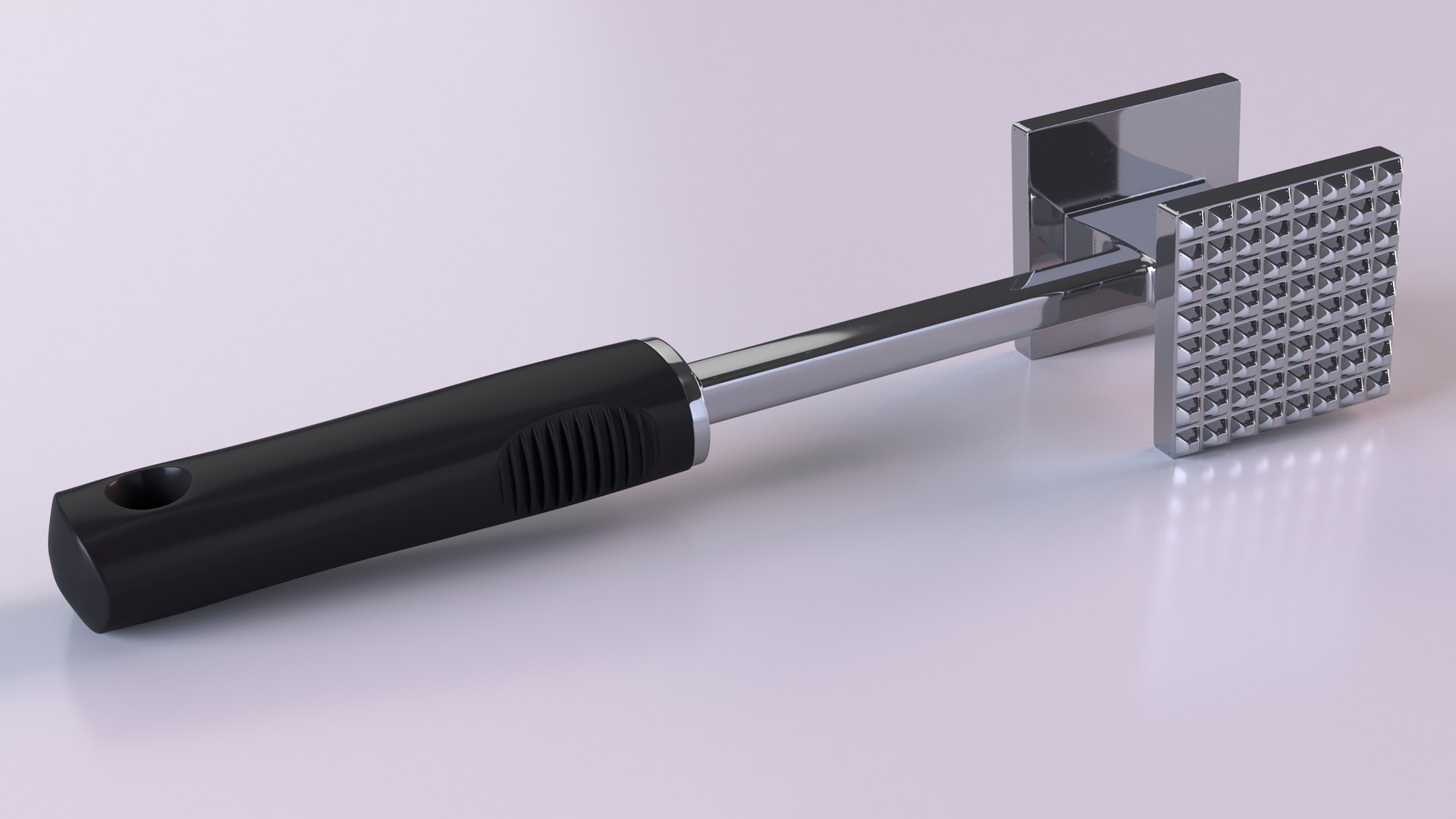 3D Meat Mallet Tenderizer - TurboSquid 2140325