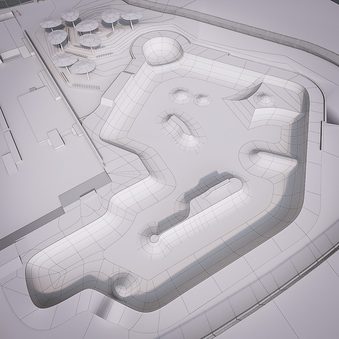 3D Skate Park - TurboSquid 1822228