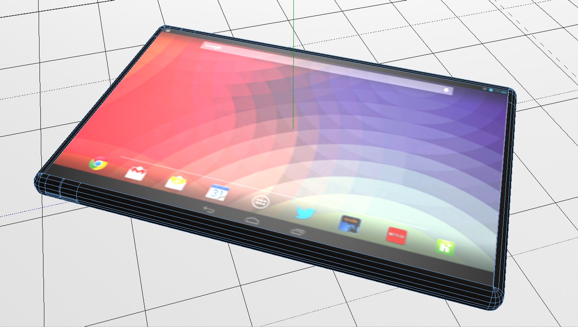 3D Tablet Android - TurboSquid 1207567