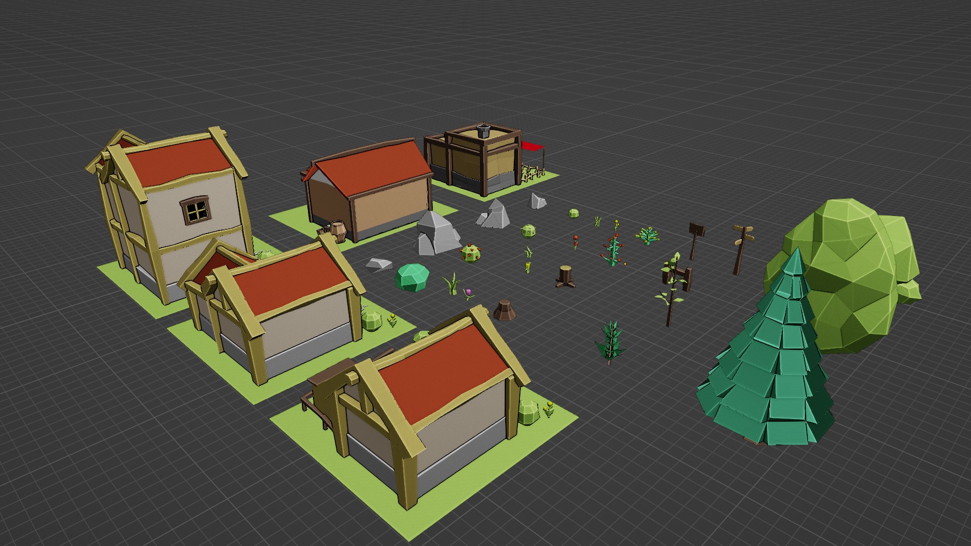 3D Small Low Poly Package Model - TurboSquid 2036123