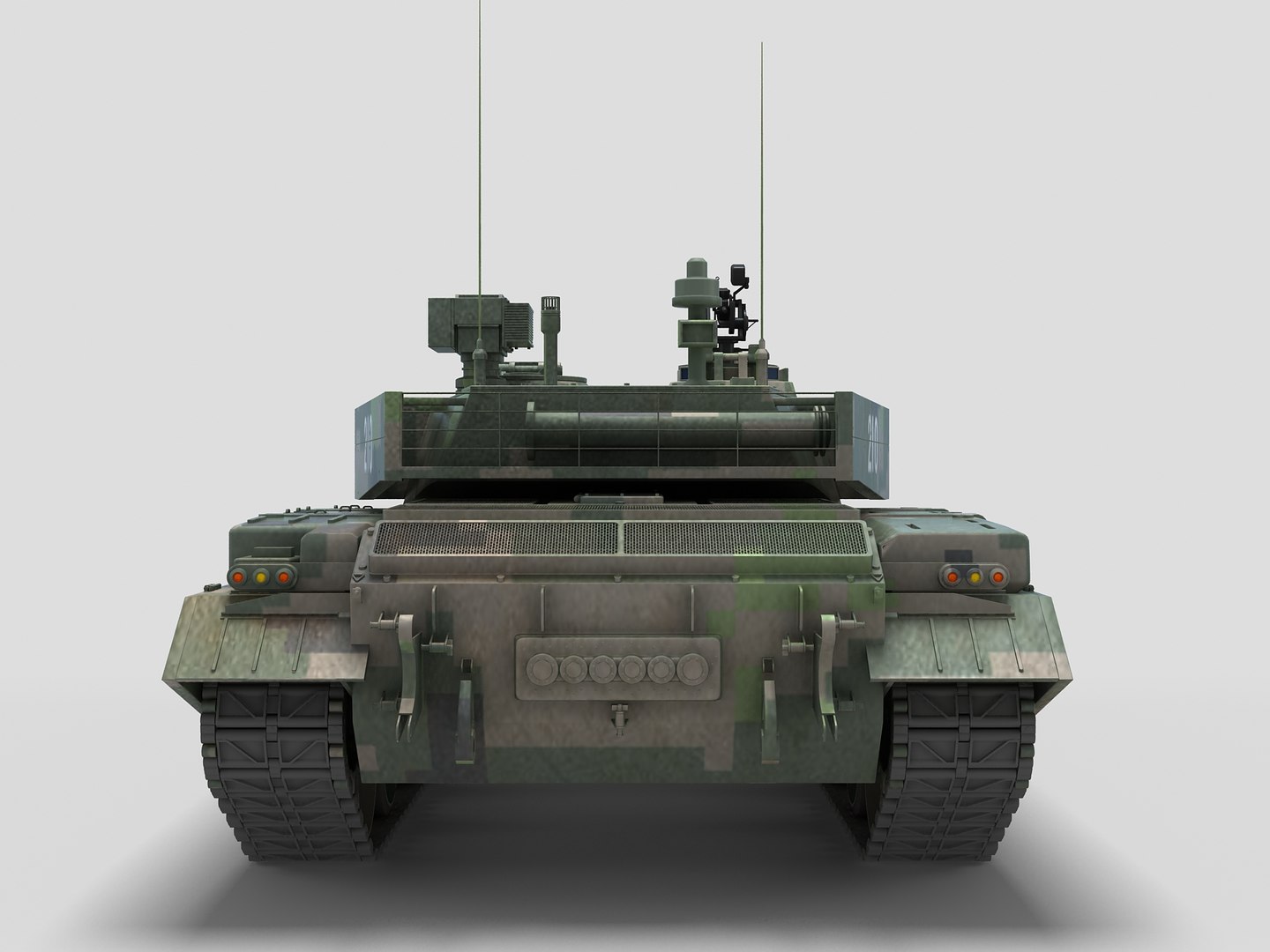 Type 99 Chinese Tank 3D Model - TurboSquid 1253076