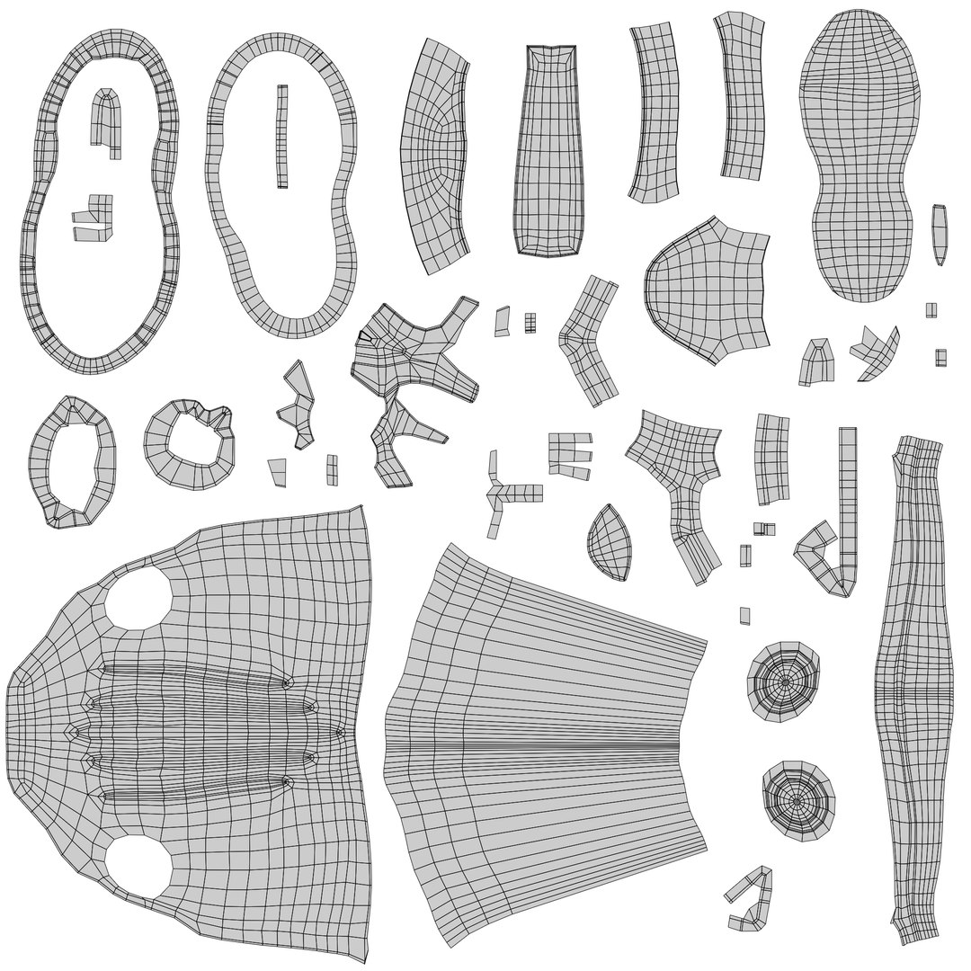 Workman Outfit -Collection 3D model - TurboSquid 2025711