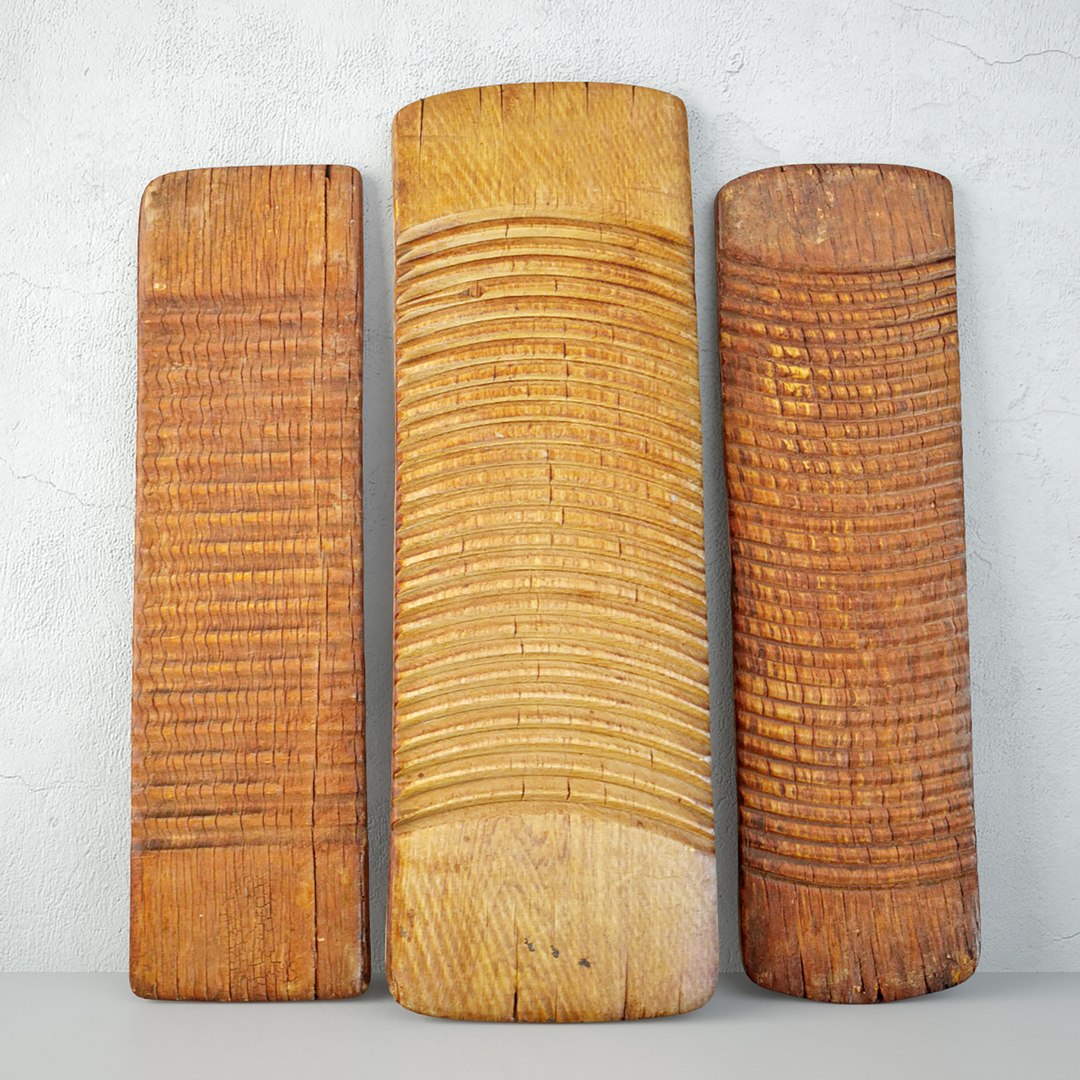 3D Vintage Chinese Washboards Model - TurboSquid 2129791